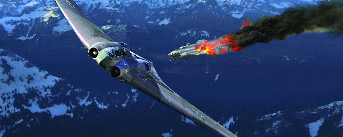 What If the Nazis Had Actually Built the Horten HO-229 Jet Flying Wing?